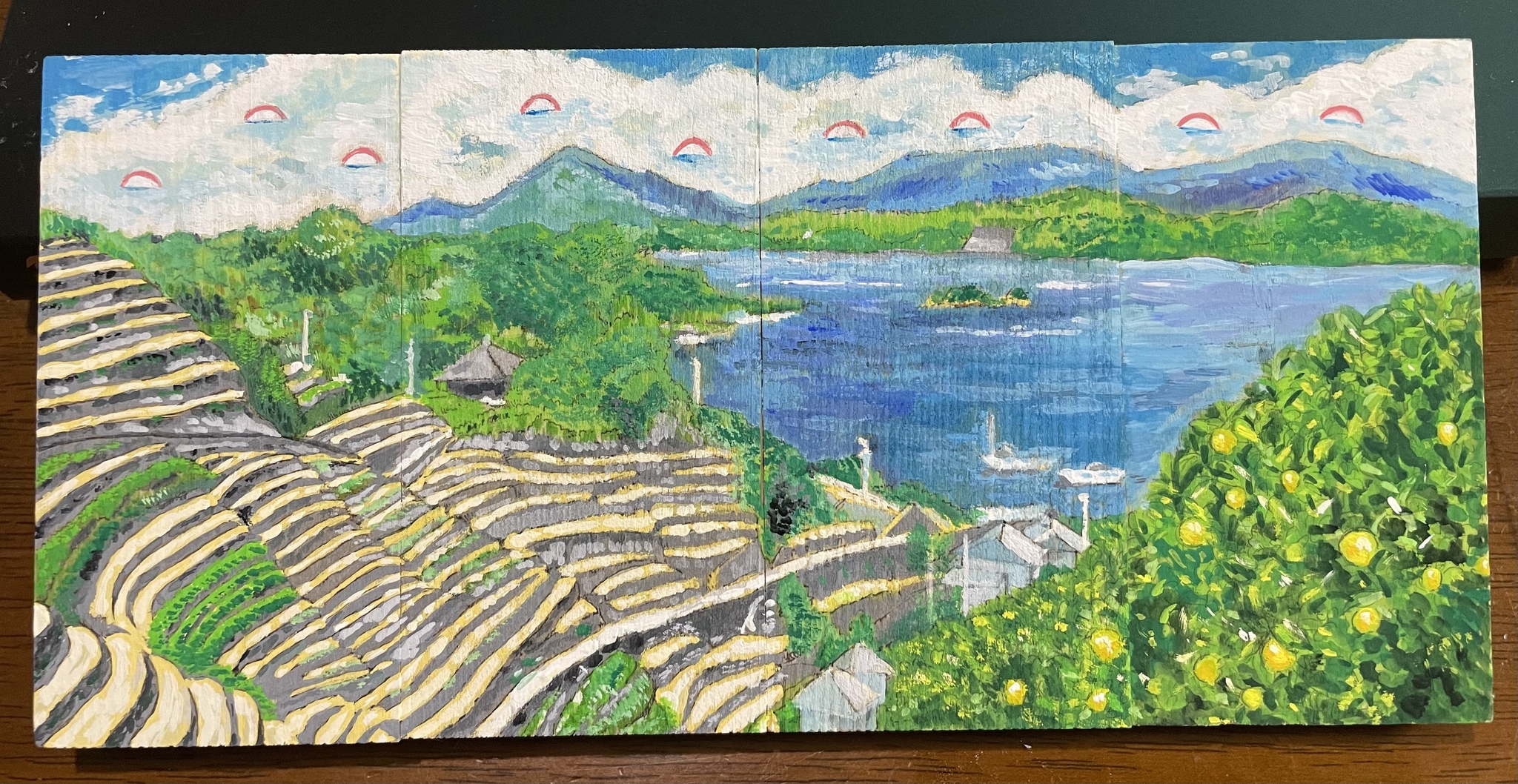 弥生さんのダイアリー：こちらも今までに描いた絵です🌷 | Peer Ring - なかまと話そう！女性特有のがん