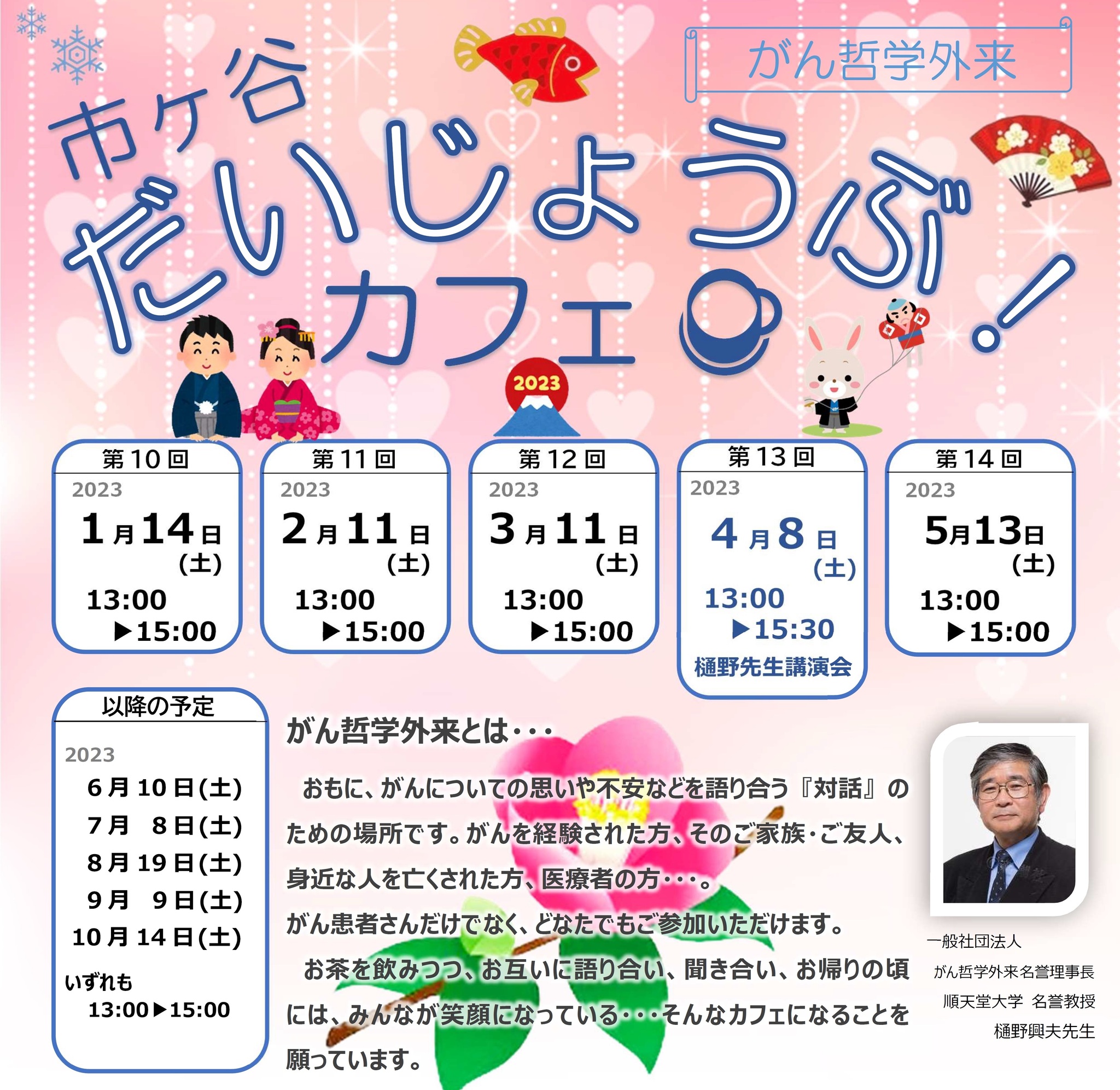 ピアリング事務局さんのイベント：#がん哲学外来 | Peer Ring - なかまと話そう！女性特有のがん